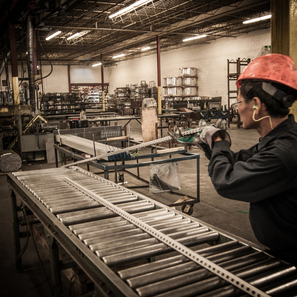 Perforated Angle | GarageWorks Steel | Acme Manufacturing Co.